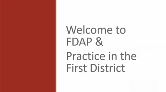 Sep. 15, 2025 - Welcome to FDAP - First District Appellate Project